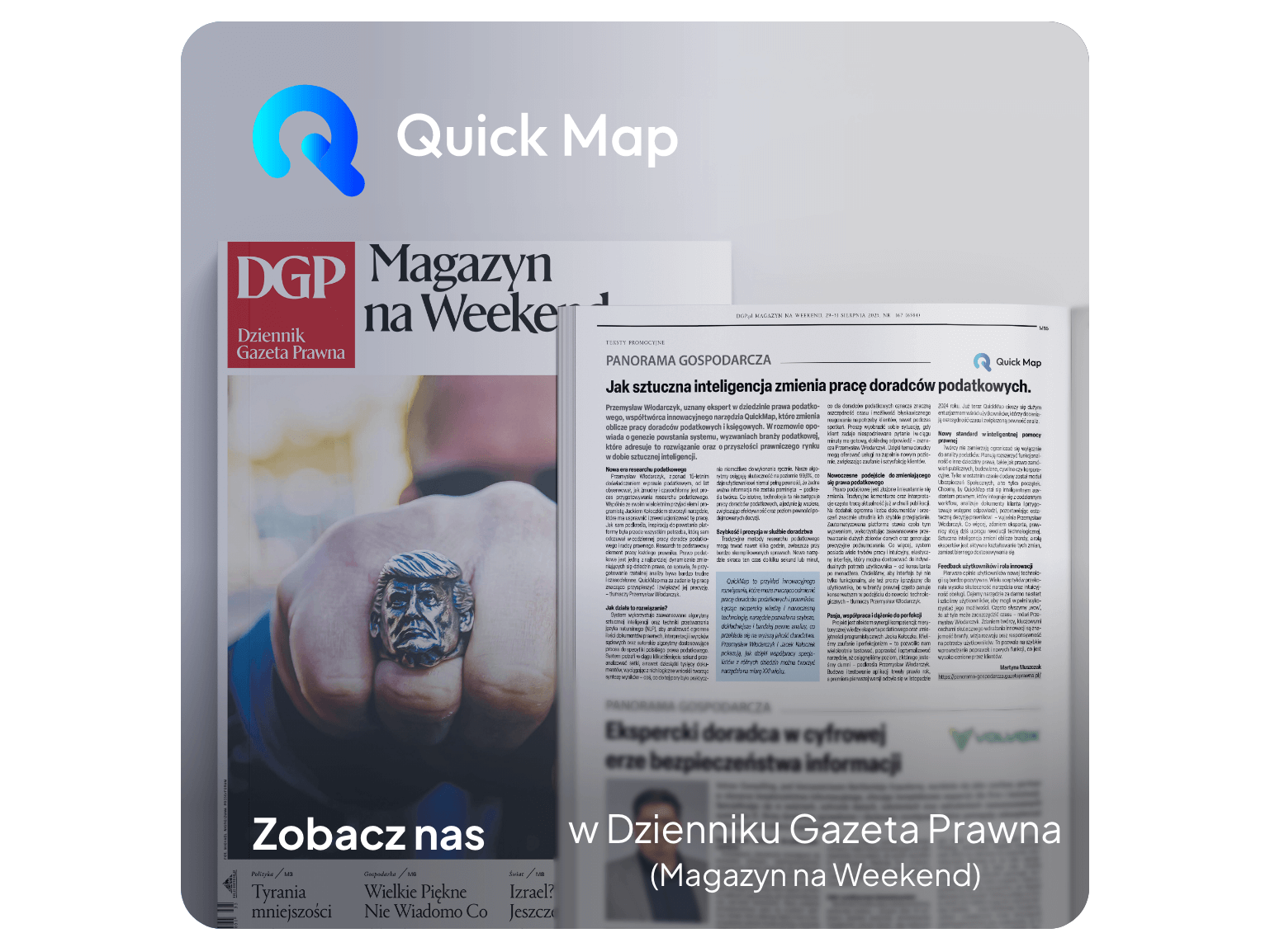 QuickMap - narzędzie dla doradców podatkowych i księgowych